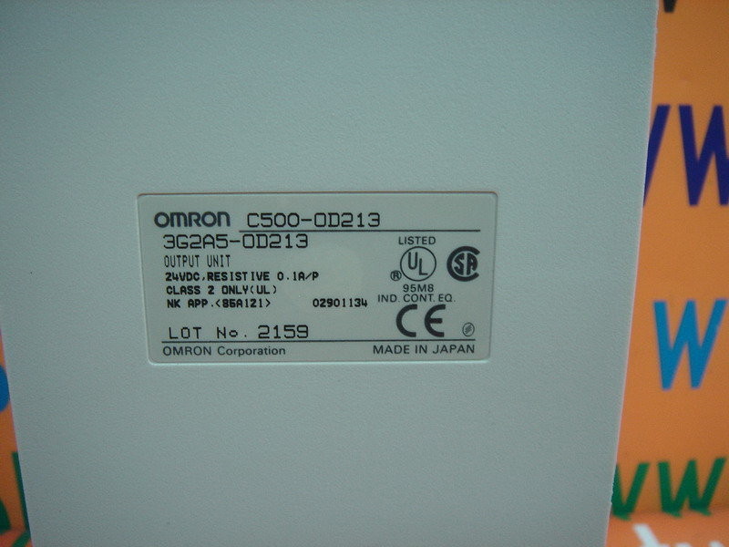 OMRON C500-OD213(3G2A5-OD213） - PLC DCS SERVO Control MOTOR POWER SUPPLY IPC ROBOT